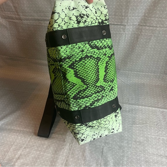 Andi | Bags | Andi New York Green Reptile Large Tote Weekender | Poshmark